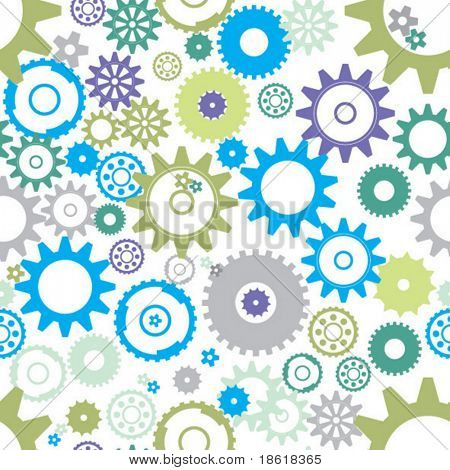 Seamless Cogs Vector & Photo (Free Trial) | Bigstock