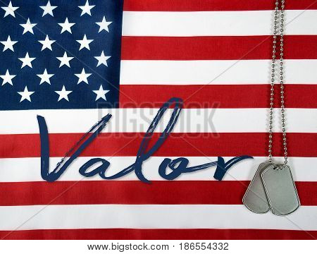Word Valor Military Image & Photo (Free Trial) | Bigstock