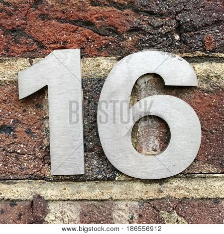 Number 16 Sixteen Image & Photo (Free Trial) | Bigstock