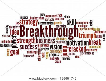 Breakthrough, Word Image & Photo (Free Trial) | Bigstock