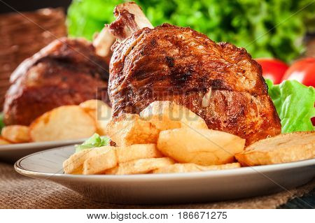 Roasted Turkey Knuckle Image & Photo (Free Trial) | Bigstock
