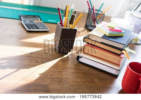 Stack Books Office Image & Photo (Free Trial) | Bigstock