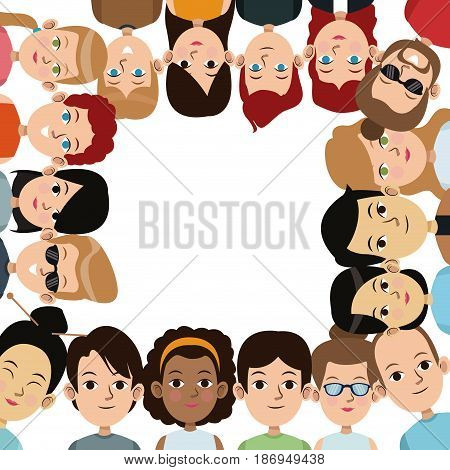 Vector y foto Cartoon Community (prueba gratis) | Bigstock