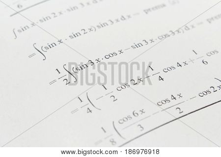 Closeup Page Math Book Image & Photo (Free Trial) | Bigstock