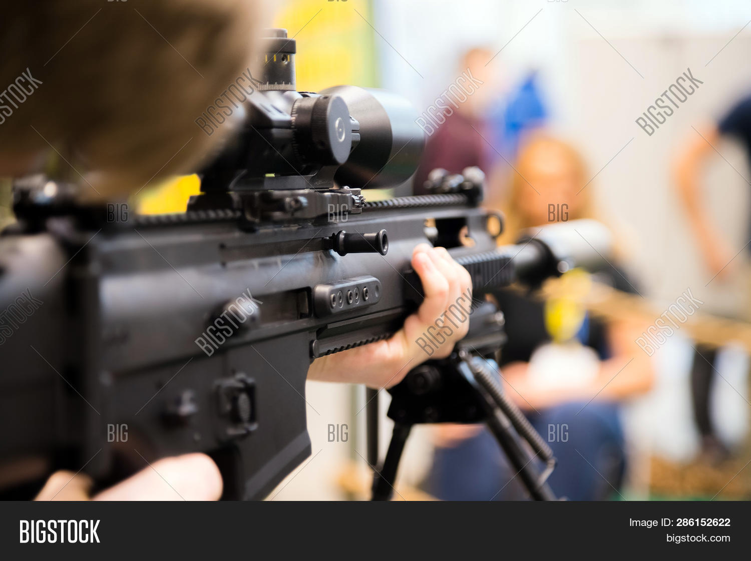 Young Soldier Aiming Image & Photo (Free Trial) | Bigstock