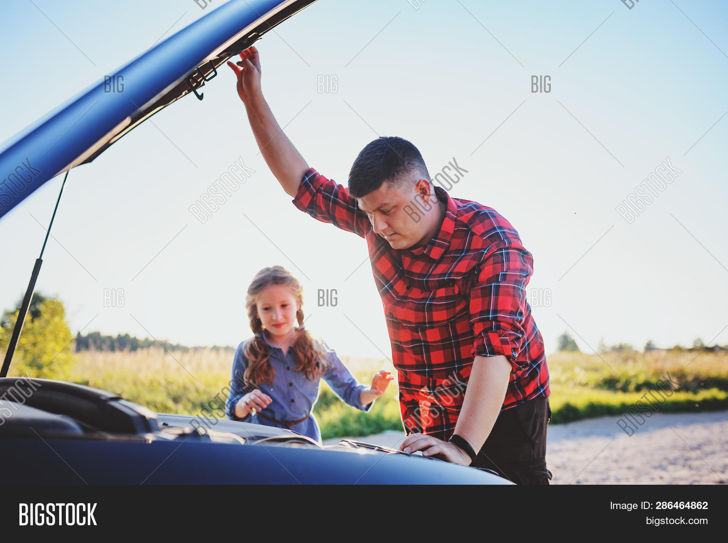 Father Daughter Fixing Image & Photo (Free Trial) | Bigstock