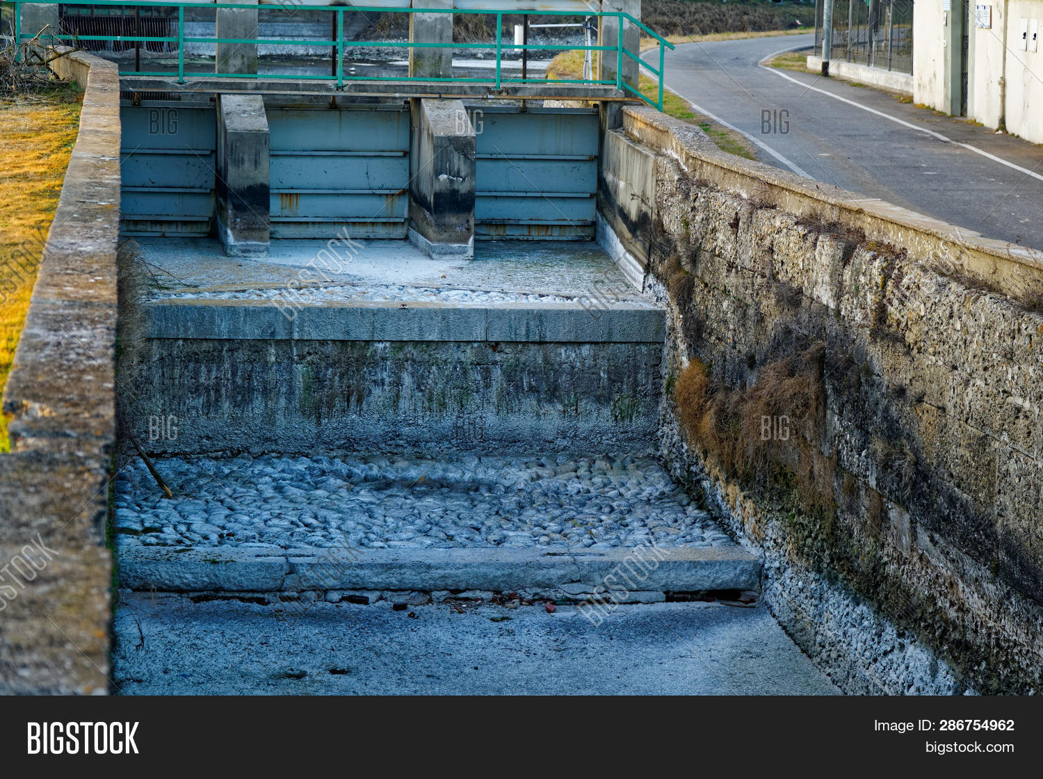 Dried Water Canal, Image & Photo (Free Trial) | Bigstock