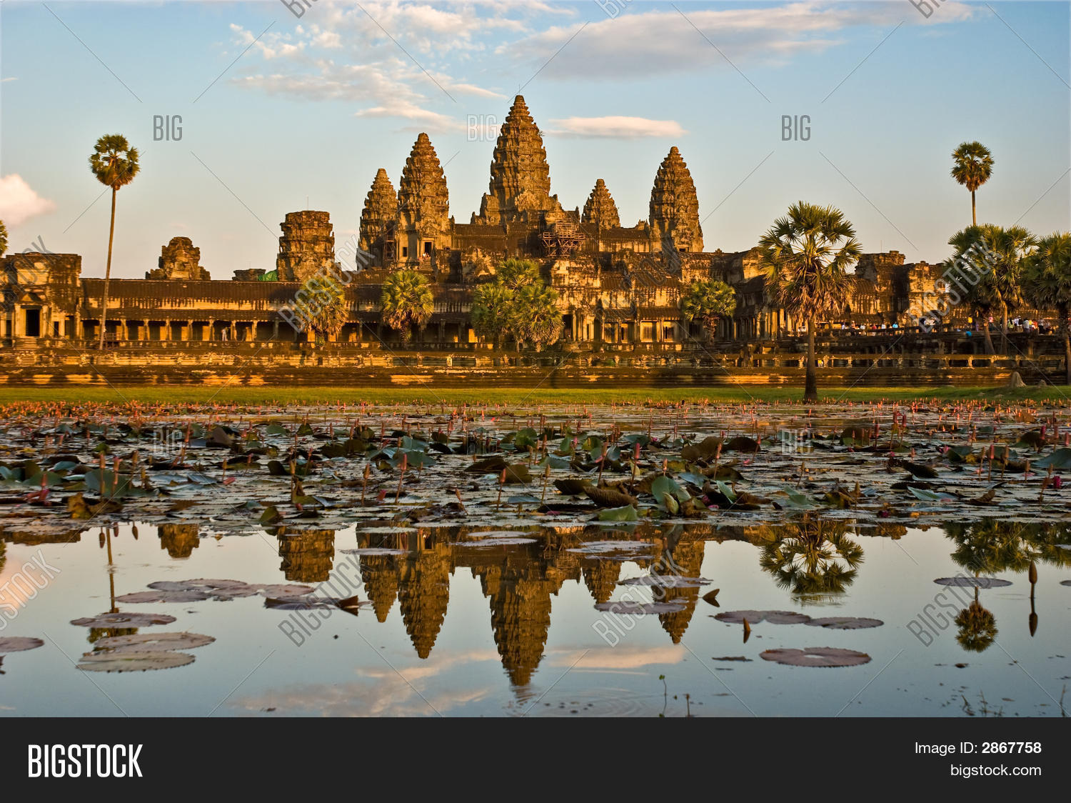 Angkor Wat Sunset, Image & Photo (Free Trial) | Bigstock
