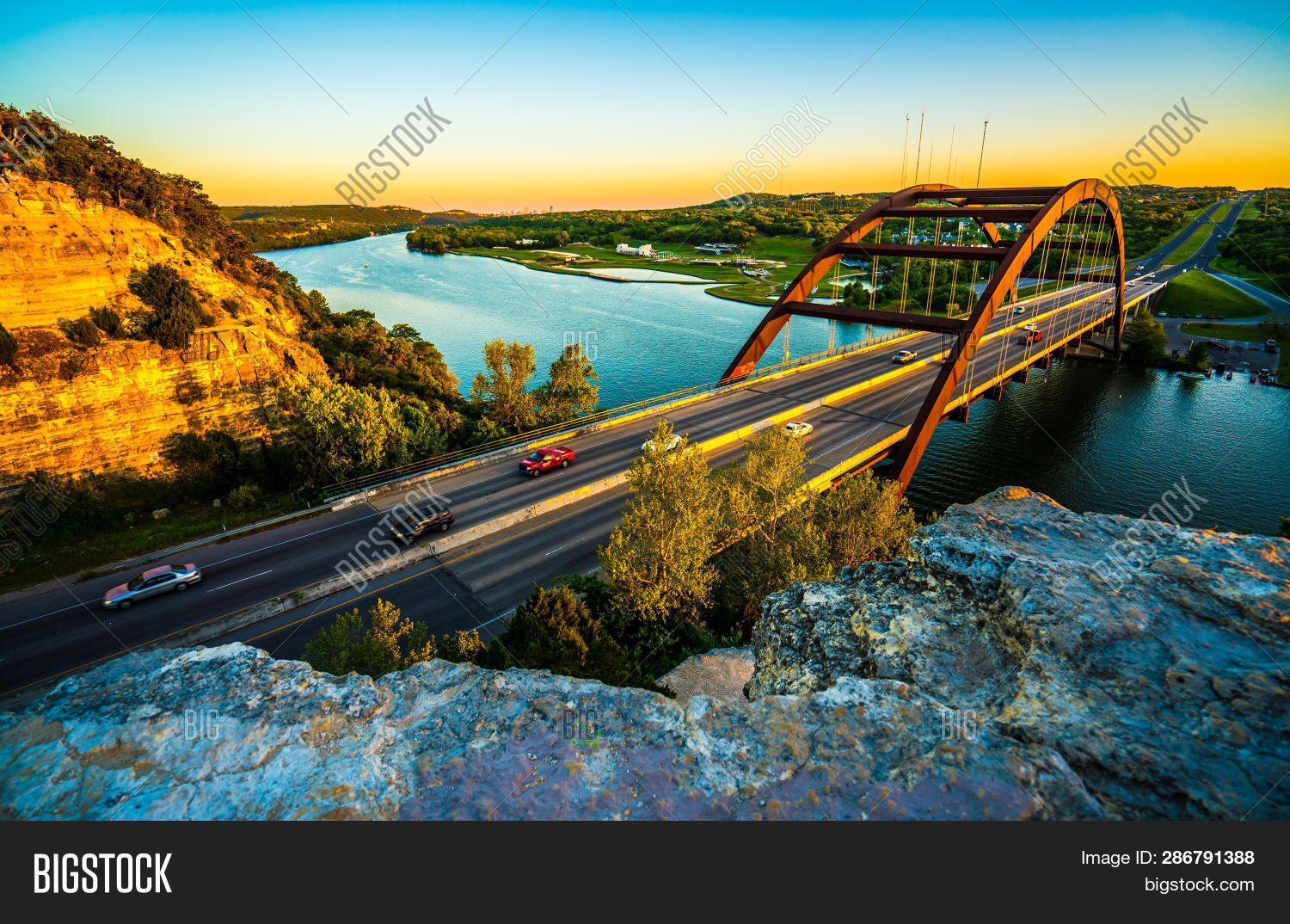 Pennybacker 360 Bridge Image & Photo (Free Trial) | Bigstock