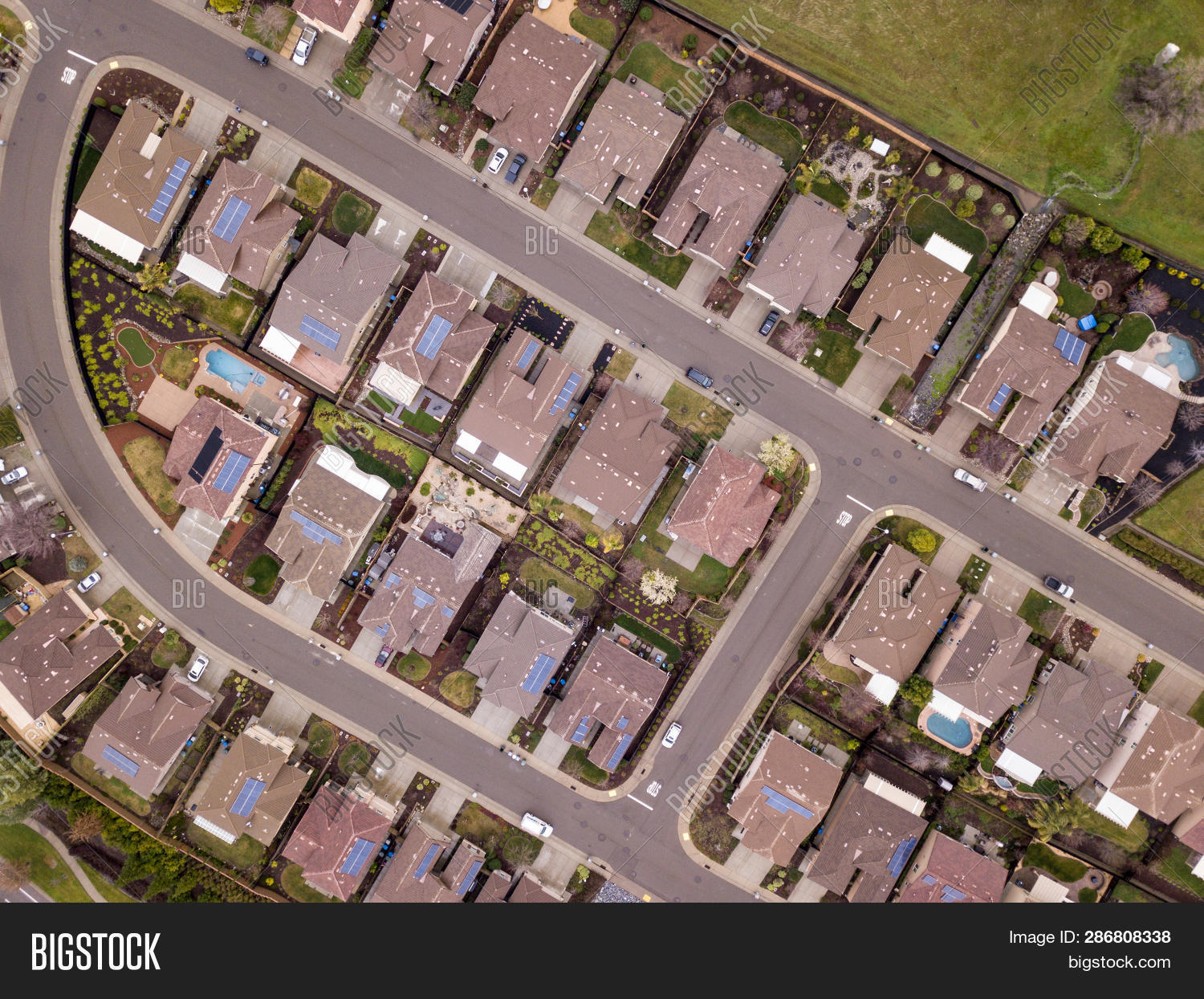 Aerial Straight Down Image & Photo (Free Trial) | Bigstock
