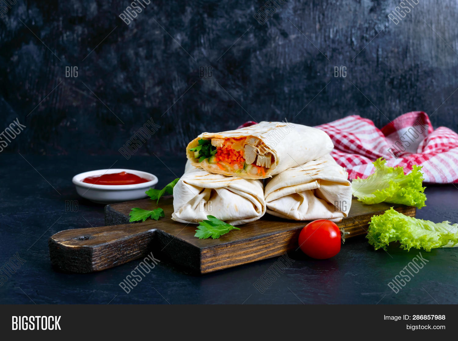 Delicious Shawarma Image & Photo (Free Trial) | Bigstock