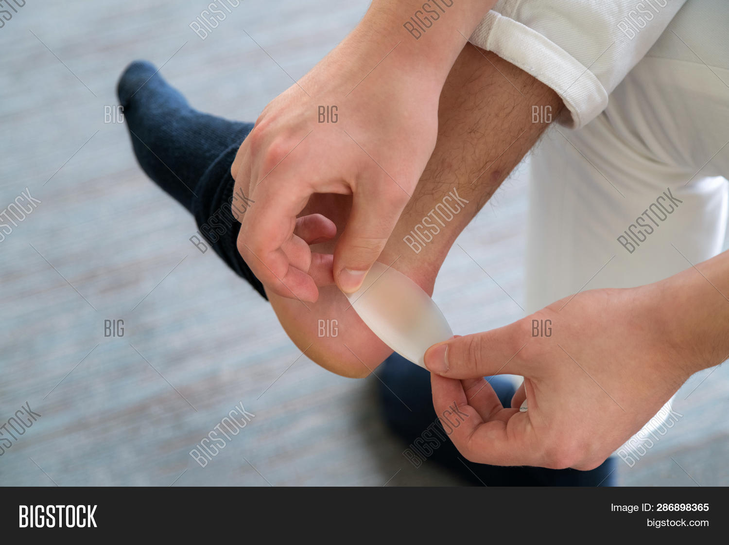 Painful Heel Wound On Image & Photo (Free Trial) | Bigstock