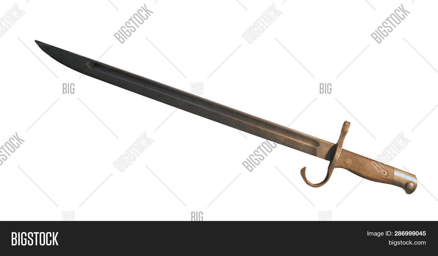 Bayonet Knife Isolated Image & Photo (Free Trial) | Bigstock