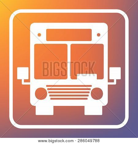 Bus Sign Illustration Vector & Photo (Free Trial) | Bigstock