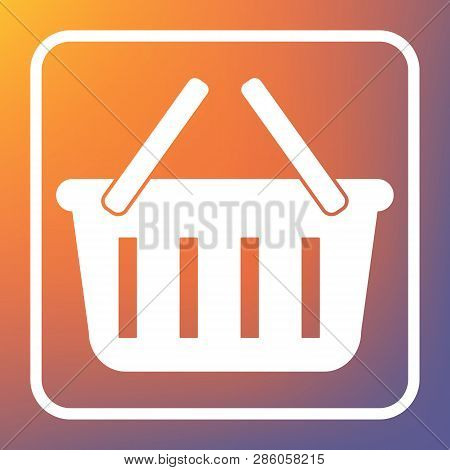 Shopping Basket Sign Vector & Photo (Free Trial) | Bigstock
