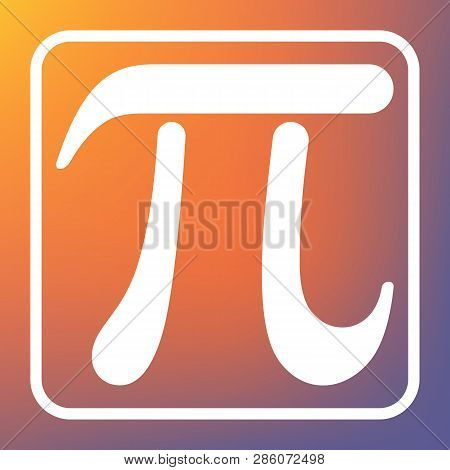Pi Greek Letter Sign Vector & Photo (Free Trial) | Bigstock