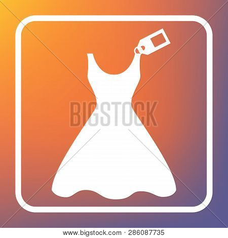 Woman Dress Sign Tag Vector & Photo (Free Trial) | Bigstock