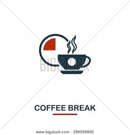 Coffee Break Icon. Vector & Photo (Free Trial) | Bigstock