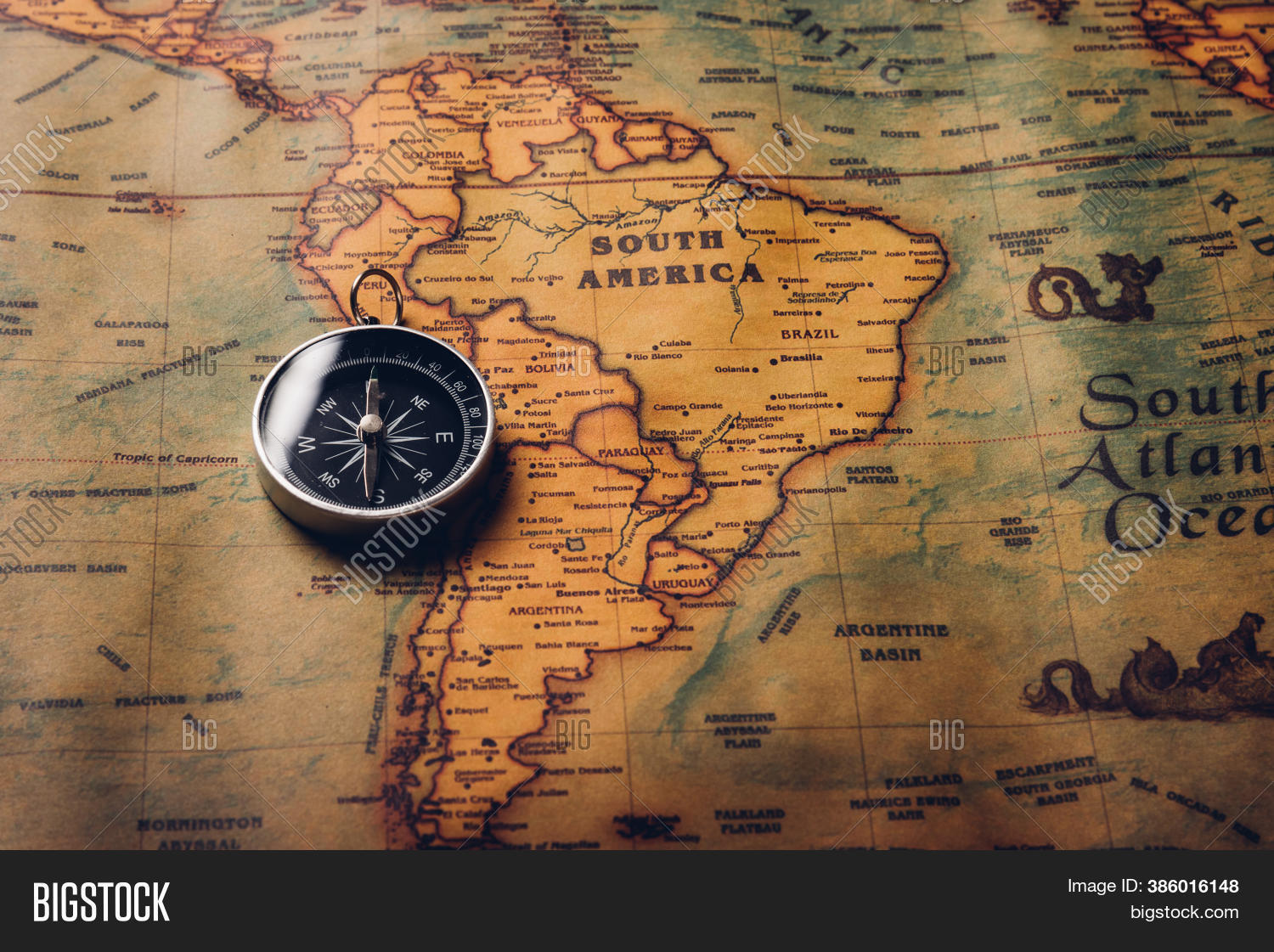 Old Compass Discovery Image And Photo Free Trial Bigstock