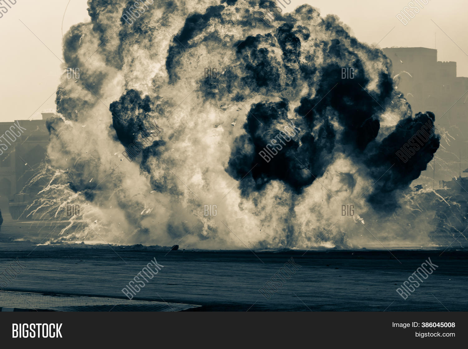 Massive Fire Explosion Image & Photo (Free Trial) | Bigstock