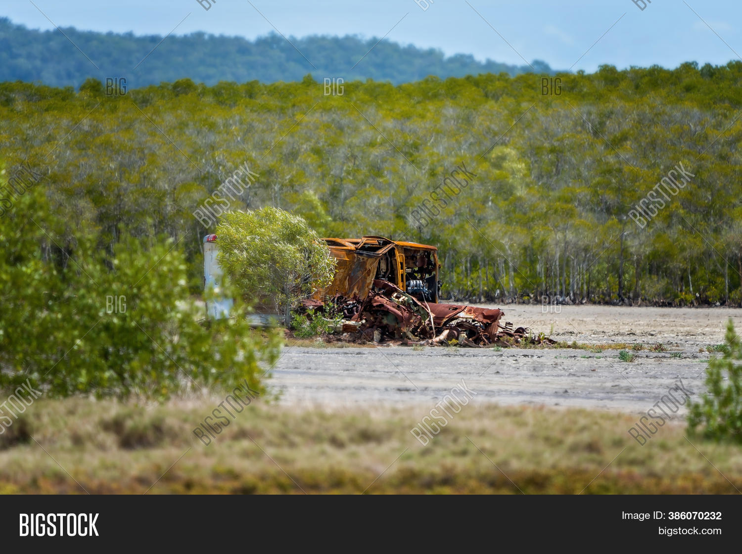Rusted Shell Abandoned Image & Photo (Free Trial) | Bigstock