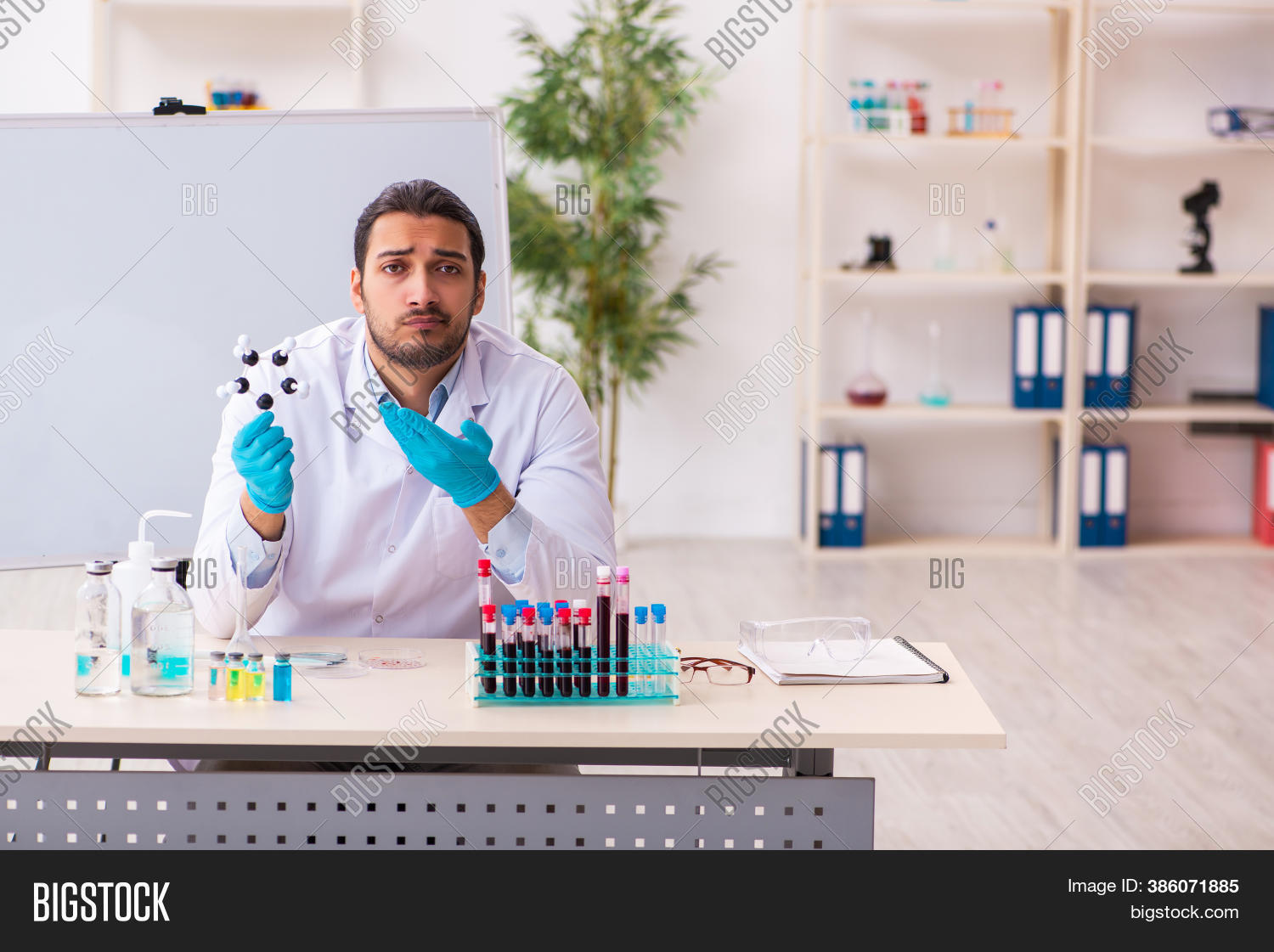 Young Male Chemist Image & Photo (Free Trial) | Bigstock