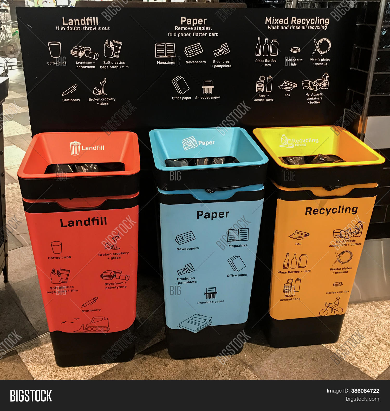 Garbage Rubbish Bins Image & Photo (Free Trial) | Bigstock