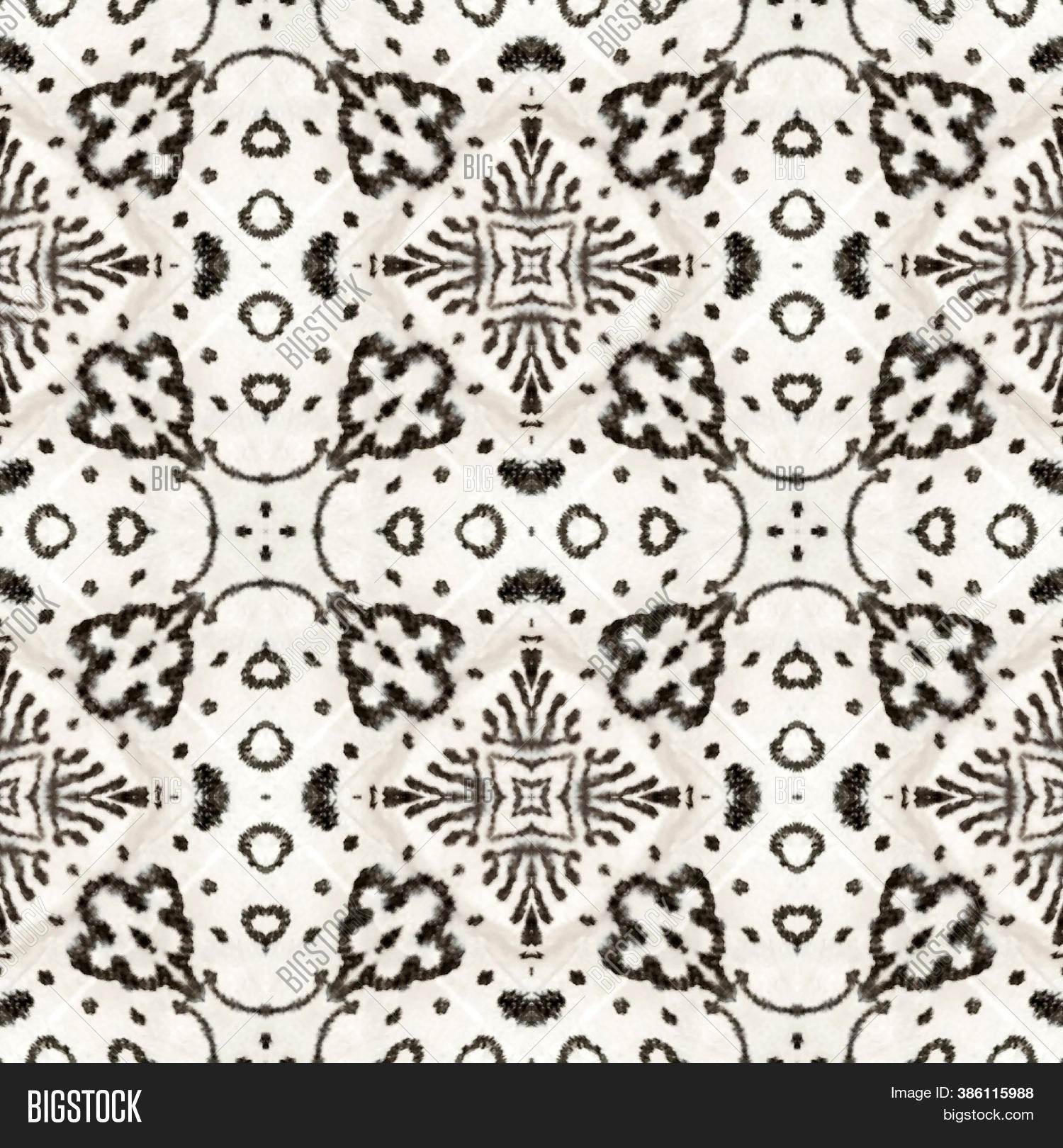 Boho Fabric. Black Image & Photo (Free Trial) | Bigstock