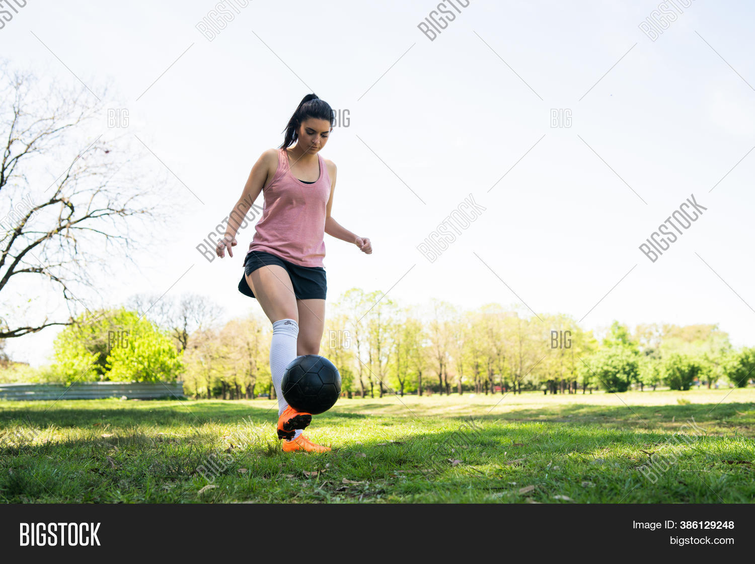 Young Female Soccer Image & Photo (Free Trial) | Bigstock