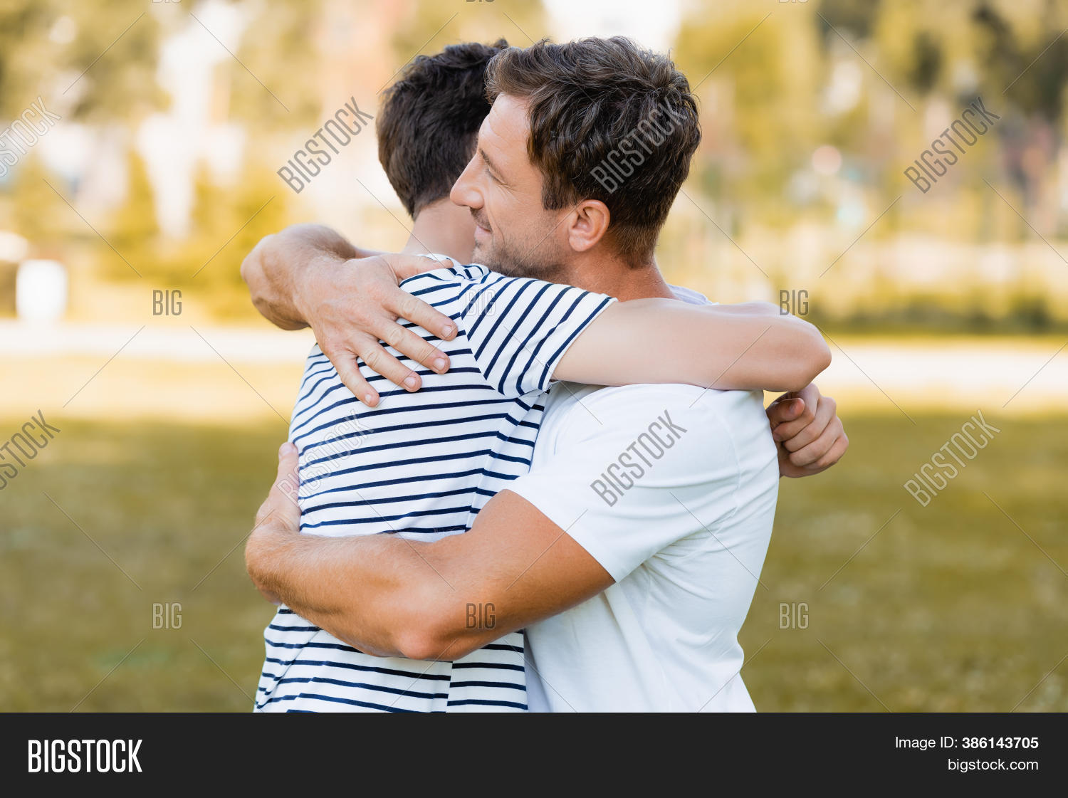 Side View Father Image & Photo (Free Trial) | Bigstock