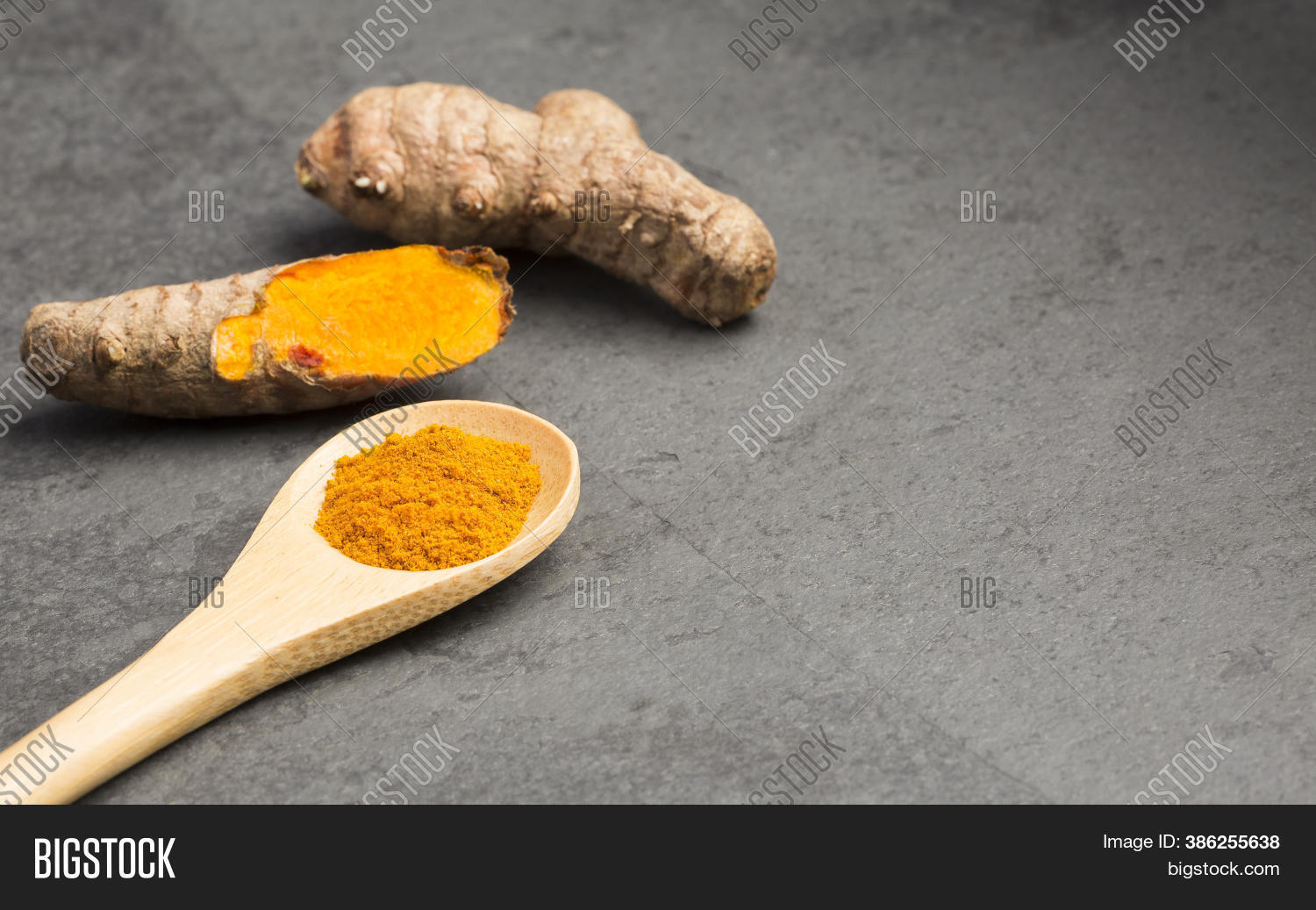 Turmeric Powder Fresh Image & Photo (Free Trial) | Bigstock