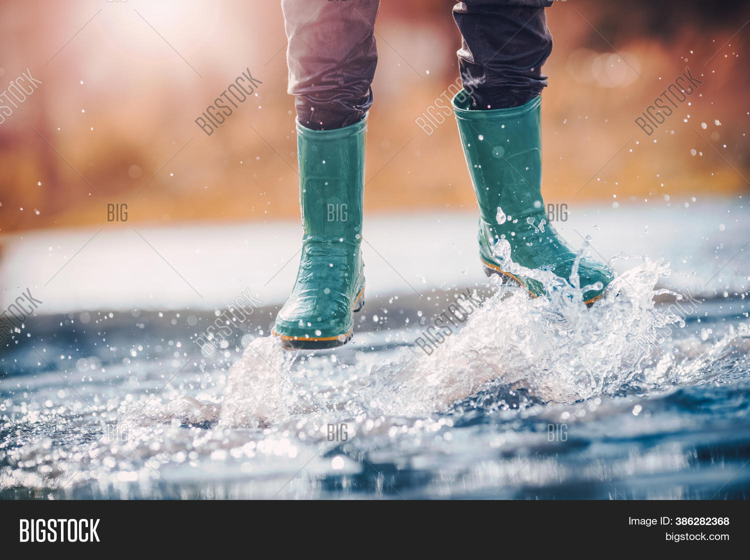Child Walking Wellies Image & Photo (Free Trial) | Bigstock