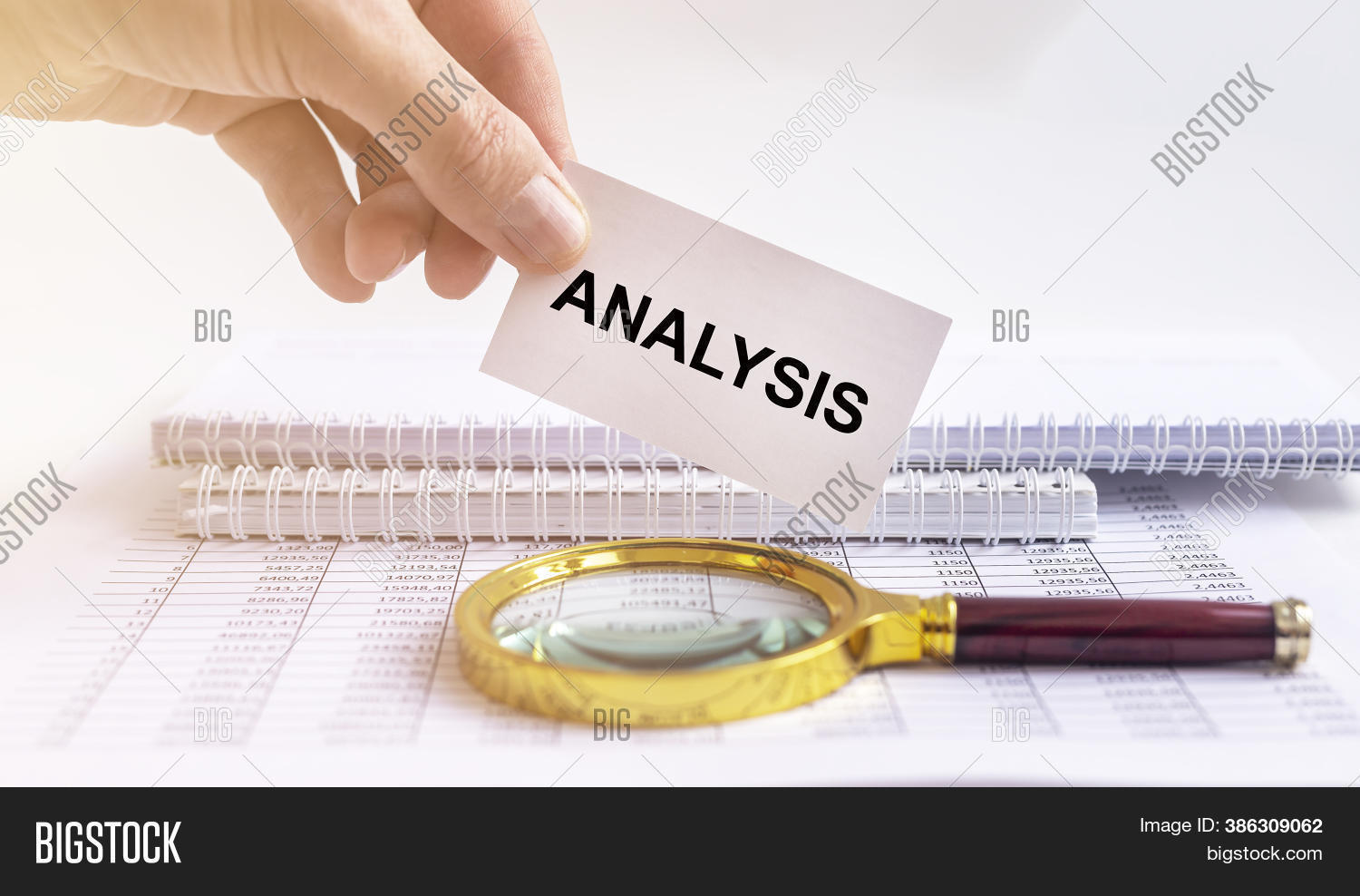 Analysis Word On White Image & Photo (Free Trial) | Bigstock