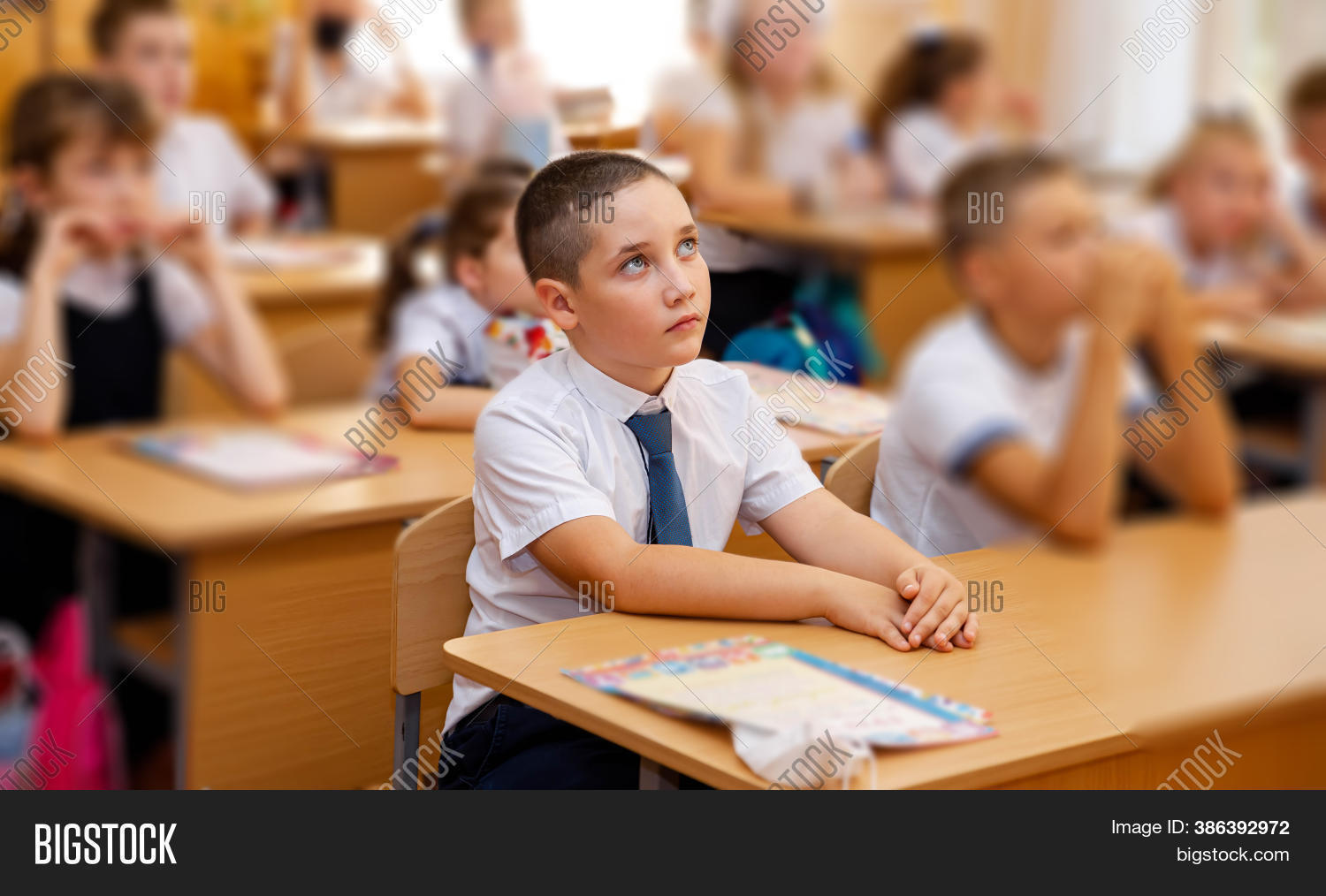 Kids Working In Class