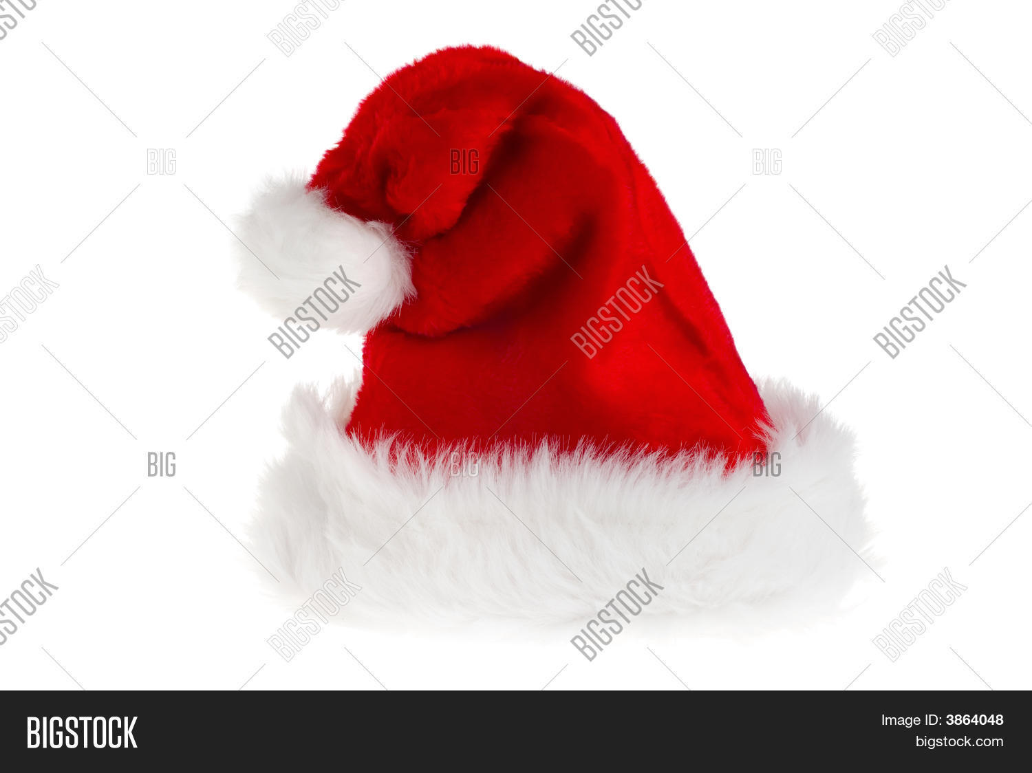 Isolated Santa Hat Image & Photo (Free Trial) | Bigstock