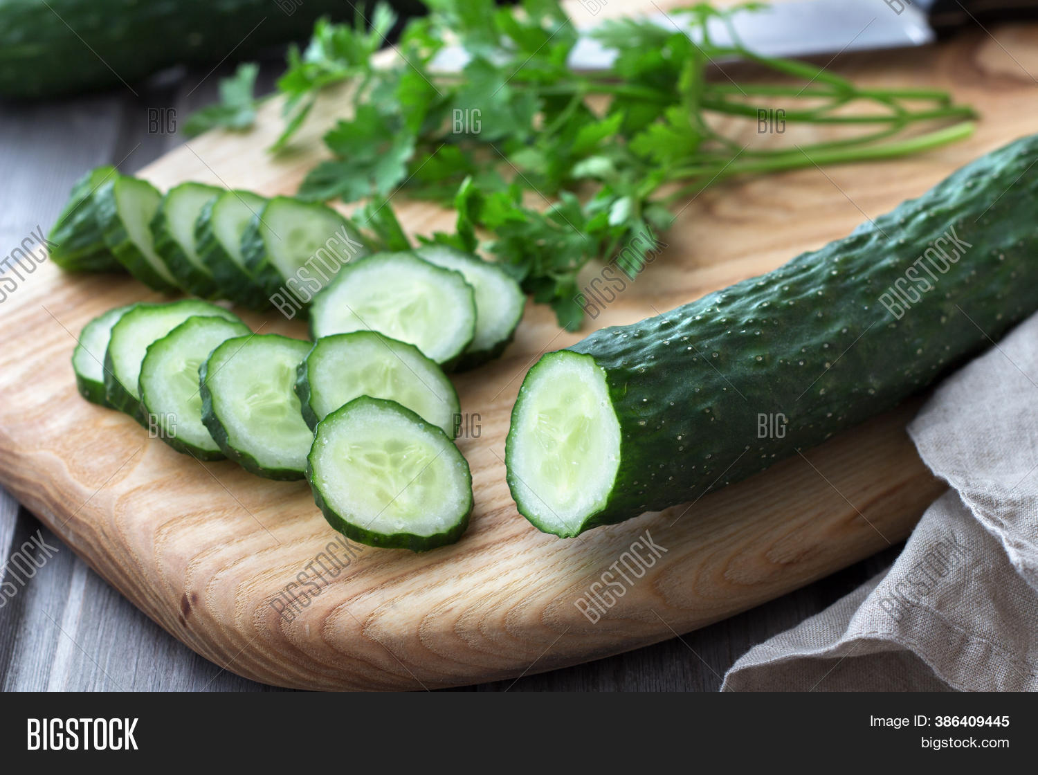 Long Chinese Cucumbers Image & Photo (Free Trial) | Bigstock