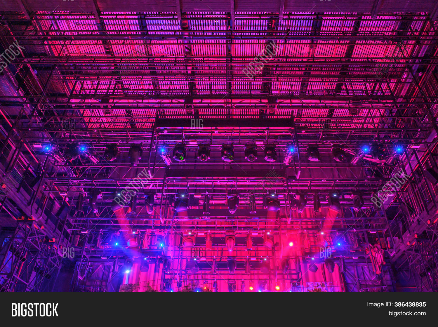 Red Blue Stage Lights Image & Photo (Free Trial) | Bigstock