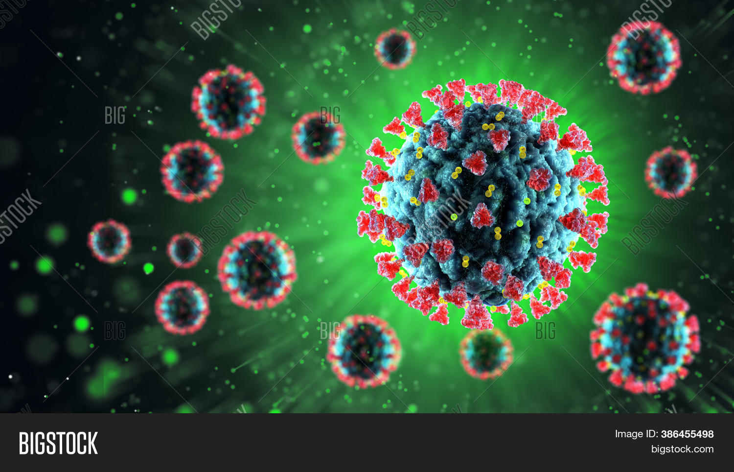 3d Render Pathogenic Image & Photo (Free Trial) | Bigstock