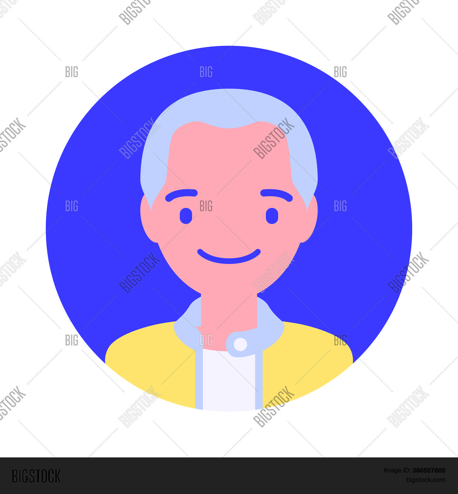 Flat Style Round Vector & Photo (Free Trial) | Bigstock