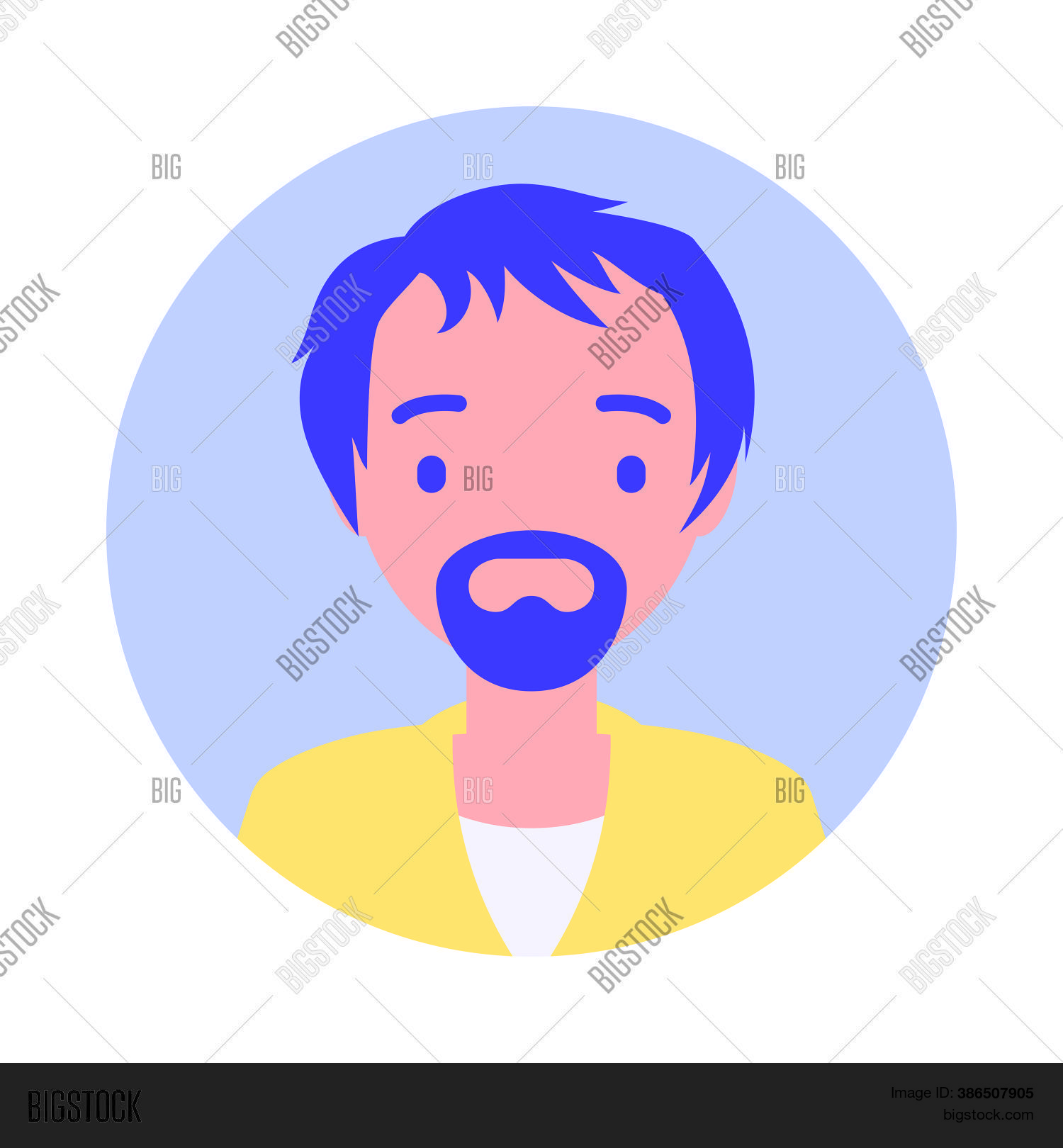 Flat Style Round Vector & Photo (Free Trial) | Bigstock