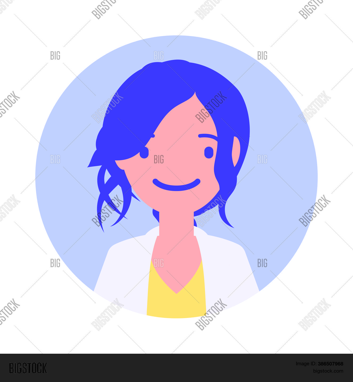 Flat Style Round Vector & Photo (Free Trial) | Bigstock