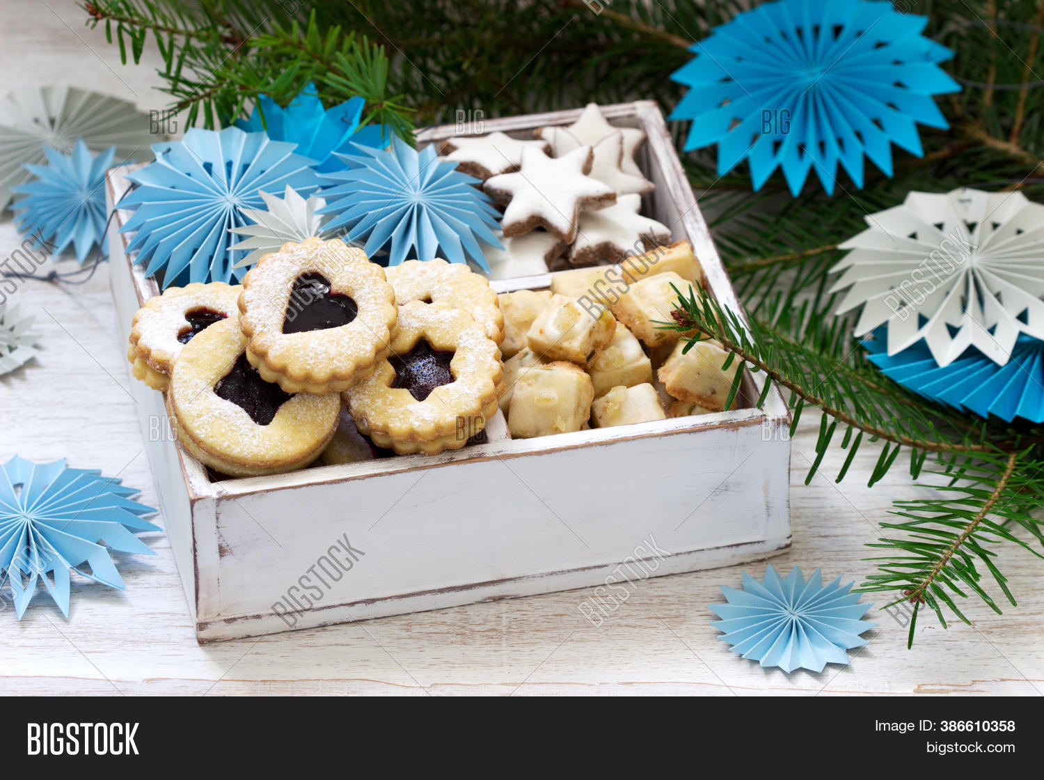 Cookies On Background Image & Photo (Free Trial) | Bigstock