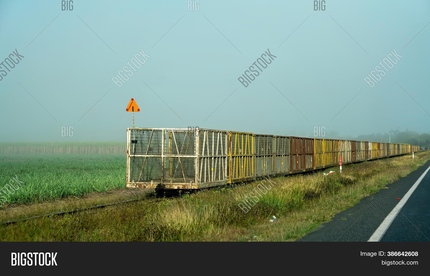Empty Sugar Cane Bins Image & Photo (Free Trial) | Bigstock