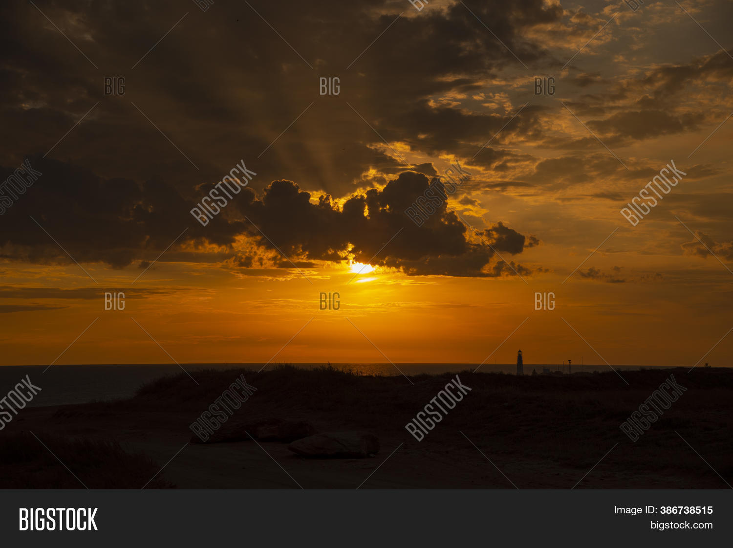 Dark Sunset Over Earth Image & Photo (Free Trial) | Bigstock