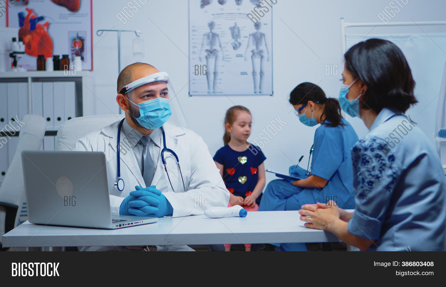 Doctor Talking Parent Image & Photo (Free Trial) | Bigstock