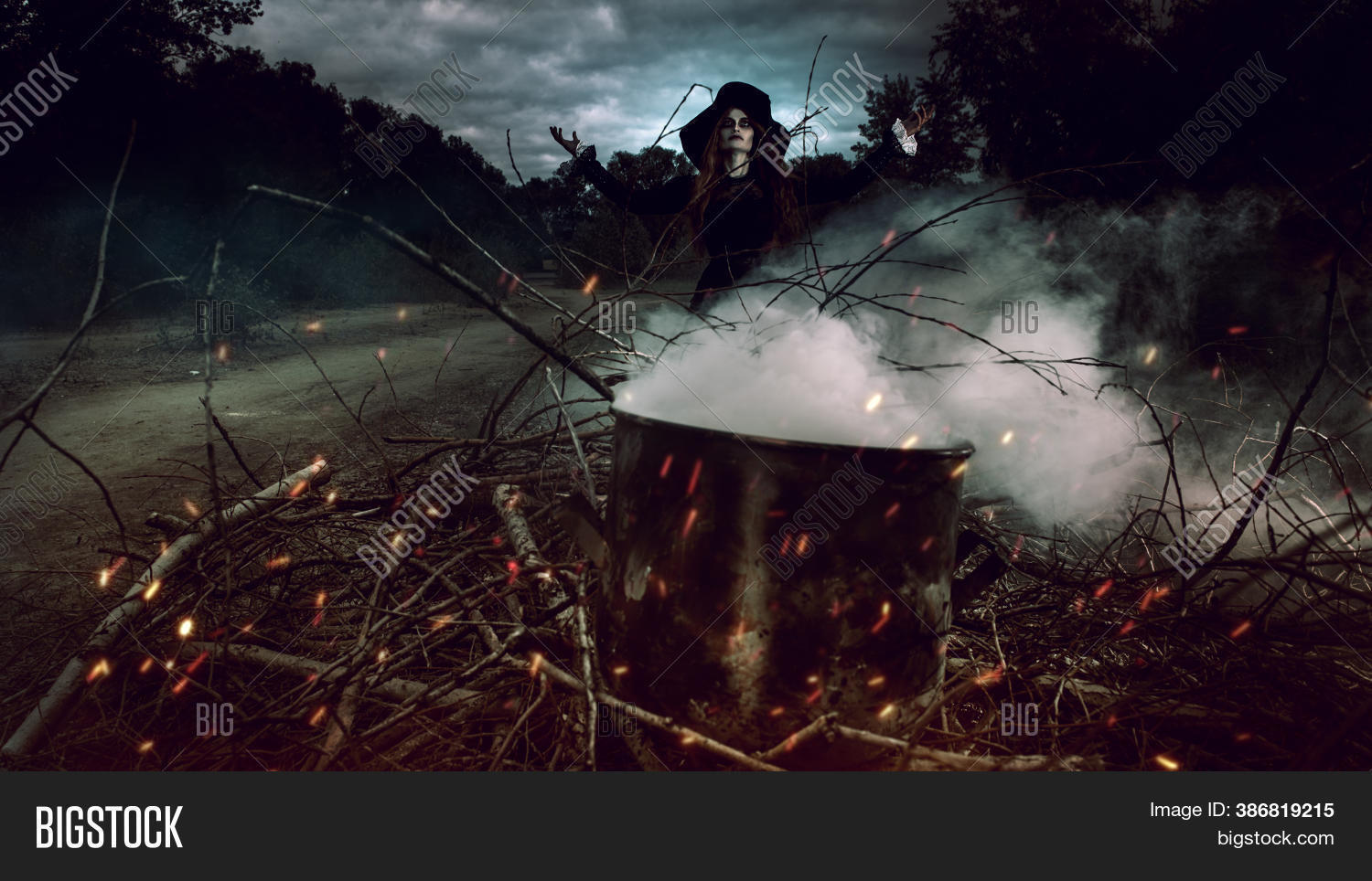 Portrait Angry Witch Image & Photo (Free Trial) | Bigstock