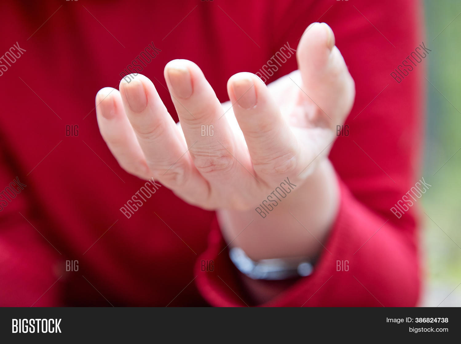 Closeup Hands Middle- Image & Photo (Free Trial) | Bigstock