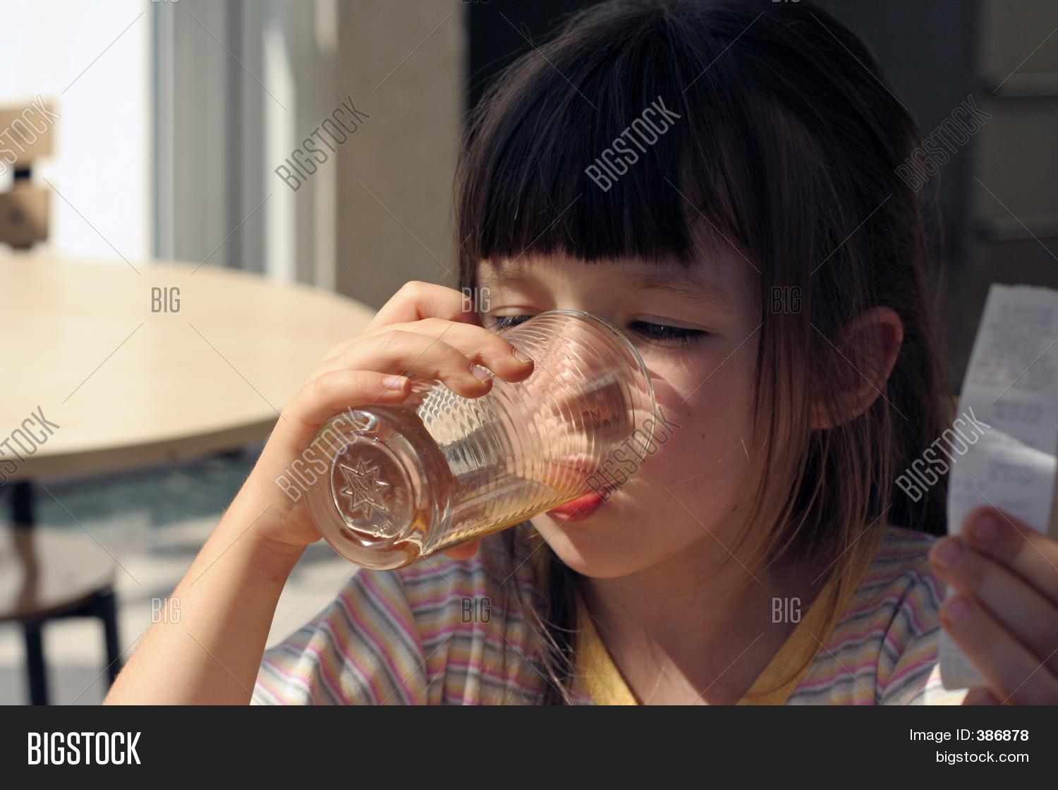 Drinking Girl Image & Photo (Free Trial) | Bigstock