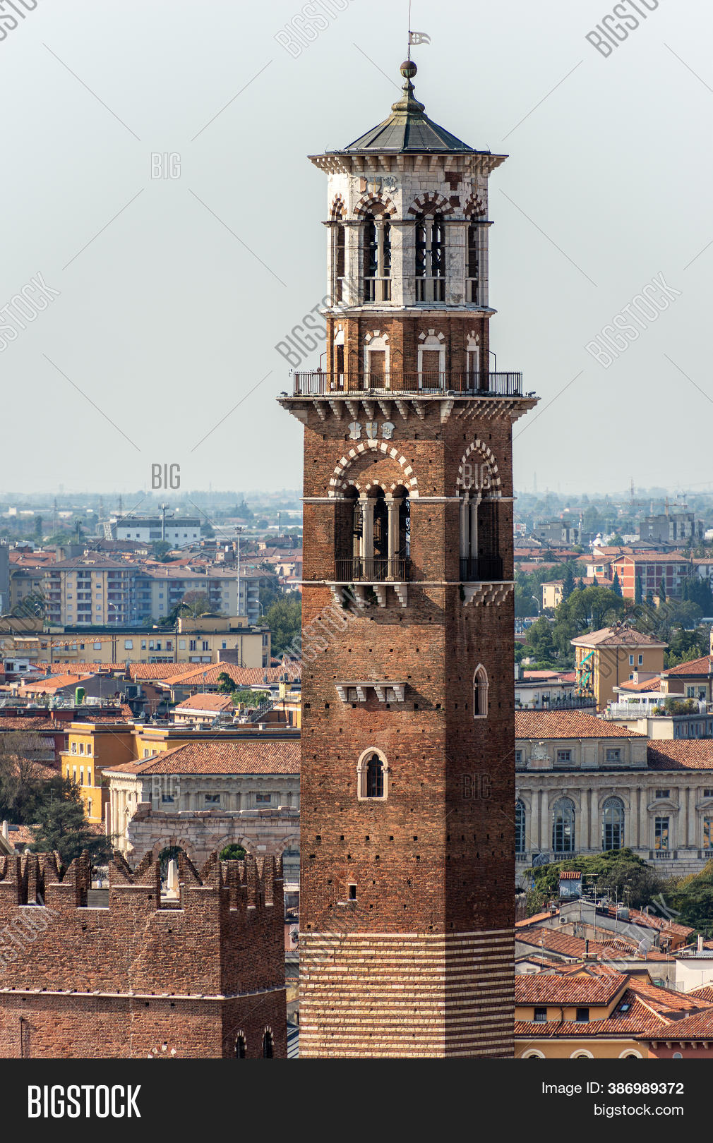 Verona. Closeup Torre Image & Photo (Free Trial) | Bigstock