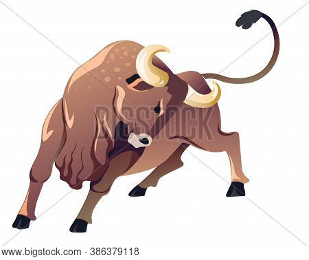 Wild Bull Vector